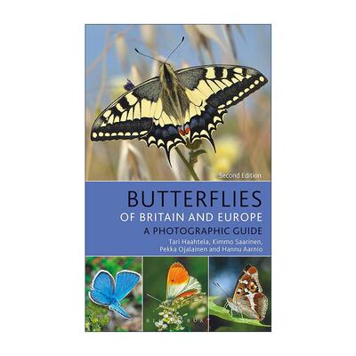 英文原版 Butterflies of Britain and Europe 英国欧洲蝴蝶图鉴 英文版 进口英语原版书籍