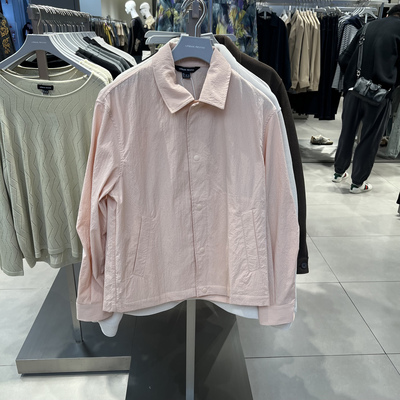 UR国内代购2026春季男装气质设计感简约翻领夹克外套UMM160011