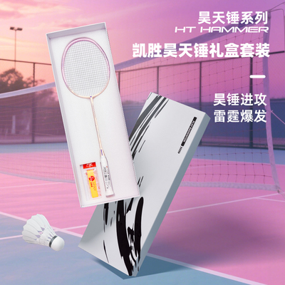 李宁羽毛球拍凯胜昊天锤礼盒套装