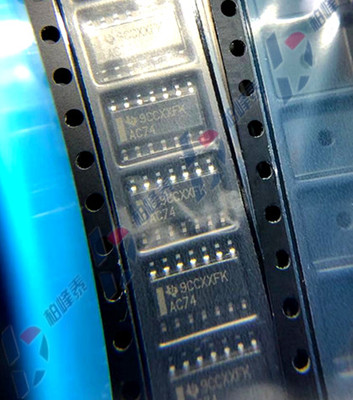 全新原装 SN74AC74DR 74AC74 AC74 贴片SOP-14 3.9MM TI 可直拍