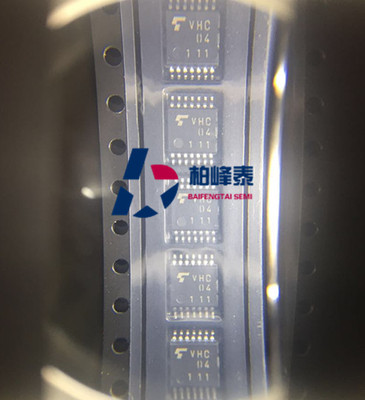 TC74VHC04FT 丝印：VHC04 TSSOP-14超薄 东芝全新正品 可直拍