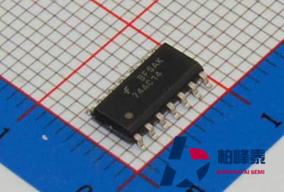 74AC14SCX  丝印：74AC14 SOP-14 FSC正品 IC配单 可直拍
