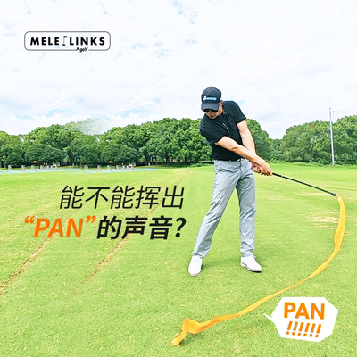 正品MELELINKS美乐高尔夫挥杆转身器PAN带挥杆增加挥杆爆发力