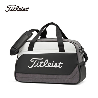 Titleist泰特利斯高尔夫衣物包25新品Pursuit轻量大容量波士顿包