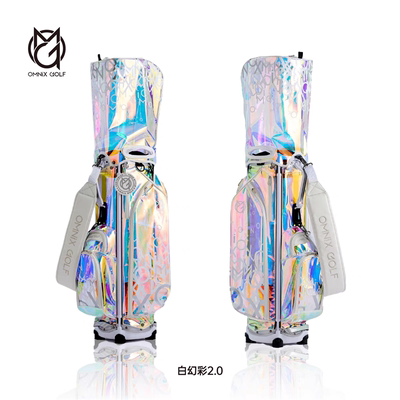 OMNIX GOLF 高尔夫球包 幻彩透明2.0 9寸站立包运动时尚轻便