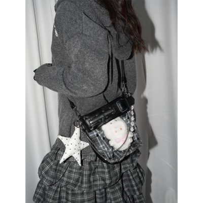 原创星星波点水桶痛包