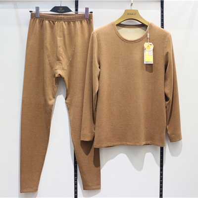 新一步桑蚕丝羊绒磨毛保暖内衣