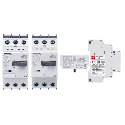 正品LS产电MEC电动机保护器 MMS-32S 马达启动器 断路器 LX-11 FX
