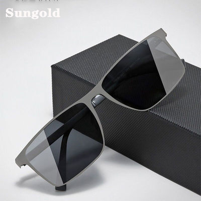 sungold墨镜男偏光太阳镜司机开车驾驶遮阳防眩光金属尼龙眼镜可