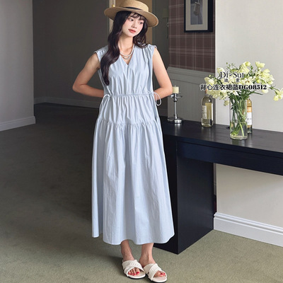 现货特价DI-SUI女装2025新款时尚气质显瘦连衣裙08512百搭不撞款