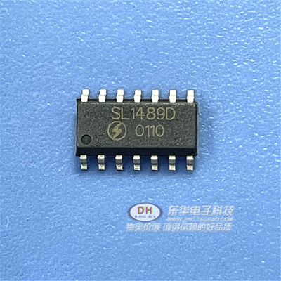 SL1489D 代MC1489D SN75189 SOP14翻两番线路接收器原装进口现货