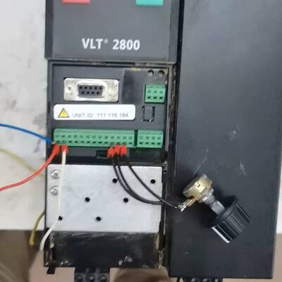 可议价VLT2800变频器5.5KW，功能包好，成色8一9成