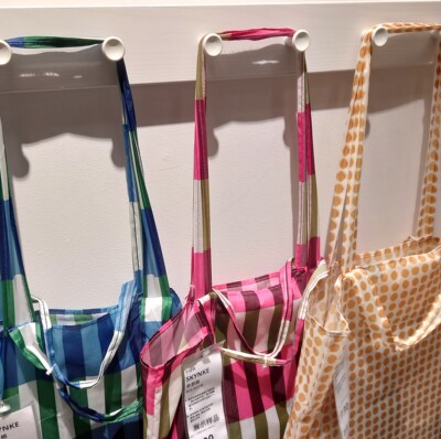 宜家折叠环保购物袋便当包