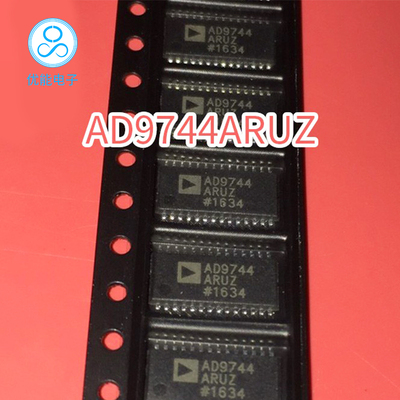 AD9744ARUZ 贴片 AD9744ARU 封装TSSOP28 14-位数模转换器 ic