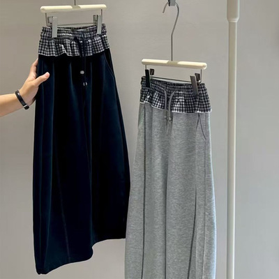 女童裤子儿童秋装2025新款女孩薄款洋气网红时髦高级感穿搭长裤潮