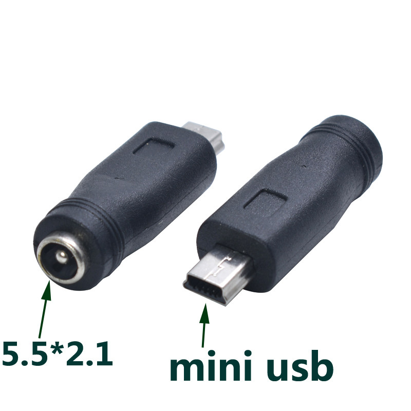 DC5.5*2.1mm母头转迷你miniUSB公电源转接头转接头平板导航_虎窝淘