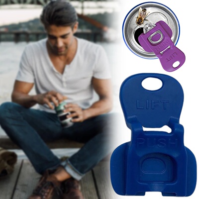 3/6pcs Plastic Tab Can Openers Reusable Easy Can Opener Sea