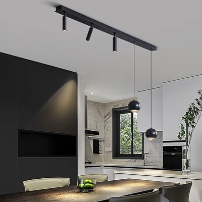 Restaurant lamp minimalist long strip simple modern creativ