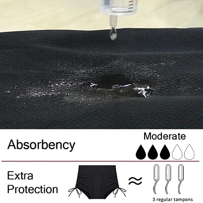 Women Menstrual Period Swimwear Bikini Bottoms Ladies Beach