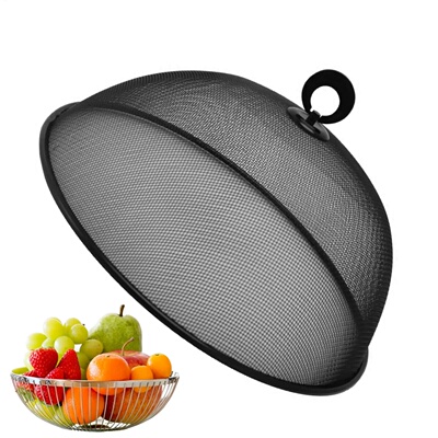 Metal Mesh Food Cover Plate Serving Cover Reusable Durable