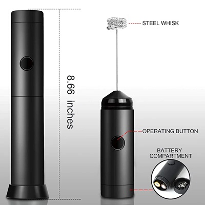 Electric Milk Frother Multifunction Powerful Double Spring