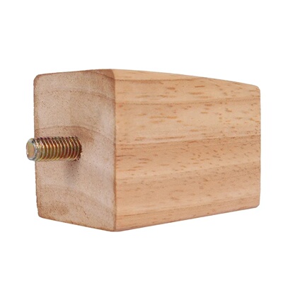 4 X Solid Wood Furniture Feets Sofa Cabinets Beds Leg Squar