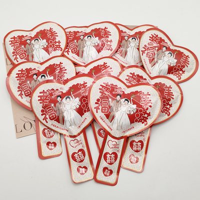 VIKOI幸福美满牛奶味棒棒糖结婚喜糖订婚创意棒棒糖散装