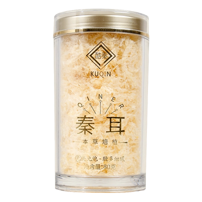 80g银耳干货酷秦本草礼县