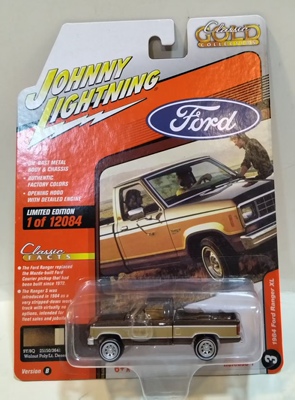 AW AutoWorld 1/64 1984福特皮卡ford ranger xl ,全新未拆，39