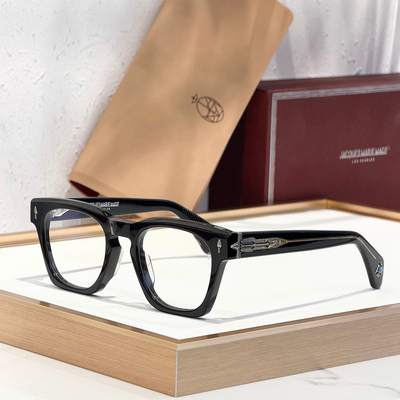 JMM RAWLINS绿松石雷鸟徽标光学镜架防蓝光平光镜男复古近视眼镜