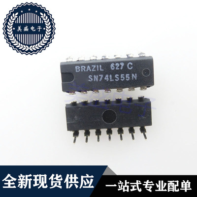 IC 芯片 SN74LS55N DIP14 集成电路 现货供应