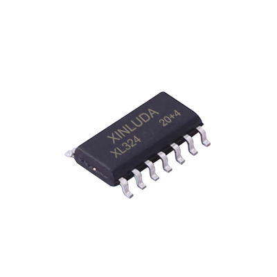 LM324AMX SOP14 运算放大器 XINLUDA XL324 兼容LM324AMX