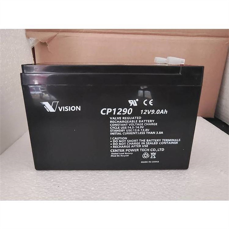 VISION威神CP1290蓄电池12V9AH电梯配件 UPS电源消防报警主机_虎窝淘