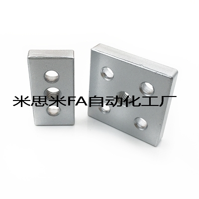 铝型材专用 地脚连接件-四槽型 CNBC-6060 8080-M16 M20 工业标准