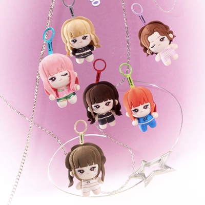 正品MINISO/名创优品LISA ALTEREGO系列盲盒潮玩挂饰毛绒礼物挂件