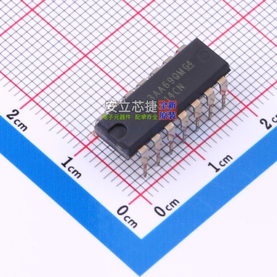 运算放大器 LT1014CN PDIP-14 TI/德州 电子元器件配单全新原装