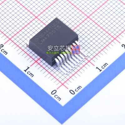 音频功率放大器 LM4755TSX/NOPB TO-263-9 TI/德州 电子元件配单