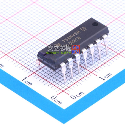 FET输入运放 TL064CN PDIP-14 TI/德州 电子元器件配单全新原装