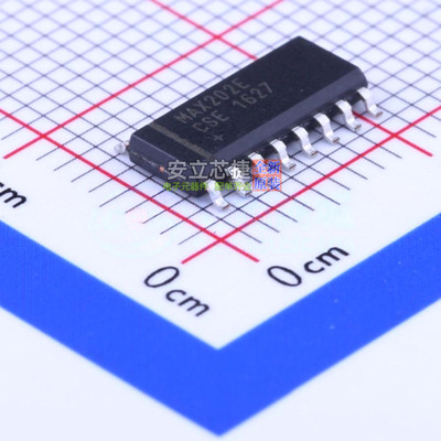RS232芯片 MAX202ECSE+T SOP-16 MAXIM(美信) 电子元器件全新原装