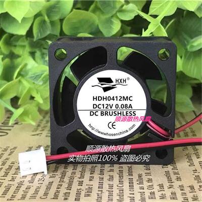 HDH0412MC 12V 0.08A 4020 4CM 锐捷交换机POE电源风扇 es118gs