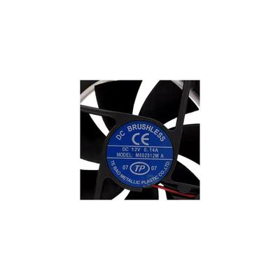 DC TP M802512M A DC12V 0.14A 8025 8CM 2线 电源 机箱 散热风扇
