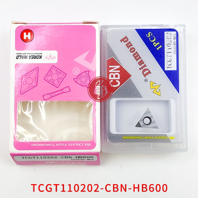 万龙达金刚石淬火钢刀片 TCGT110202 TCGT110204-CBN-HB600