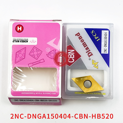 万龙达涂层金刚石刀片淬火件 2NC-DNGA150404/150408-CBN-HB520S