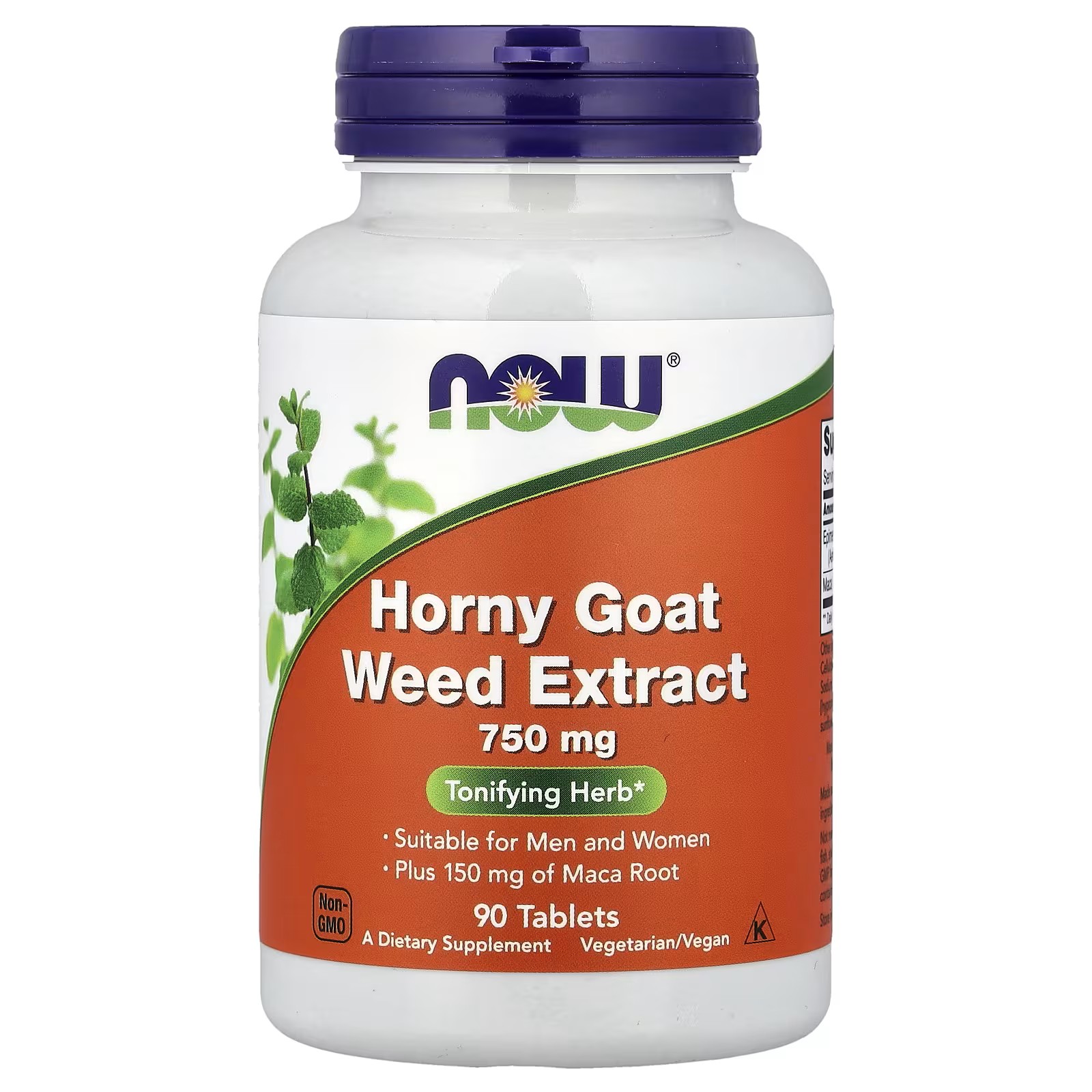 现货美国 Now Foods Horny Goat Weed 淫羊藿提取物+玛咖
