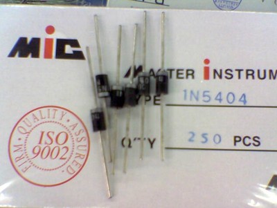 1N5404 IN54043A/400V 全新原装 整流二极管