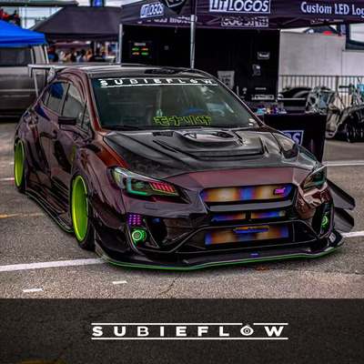 适用于斯巴鲁前挡风玻璃装饰贴纸