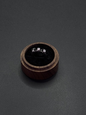 复古做旧镂空笑脸个性戒指嘻哈简约时尚素圈百搭开口指环P11356