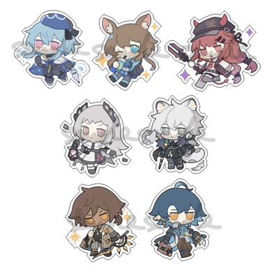 动漫游戏周边明日方舟Arknights干员透明亚克力挂件挂饰全新现货