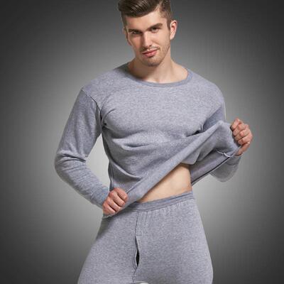 sets underwear thermo comfortable clothes thick pants +