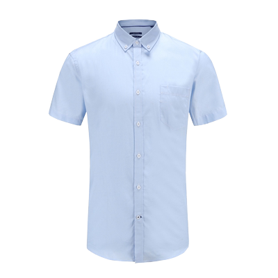 tonywear素色扣领包邮短袖衬衫